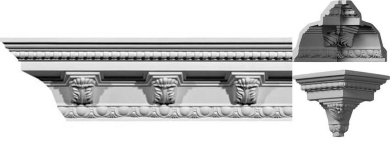 Attica Acanthus Leaf Inside Corner - Accord Design Center