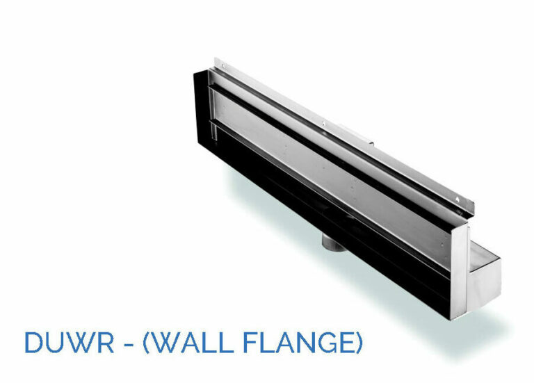 DUWR Series Wall Recessed Linear Drain - Accord Design Center